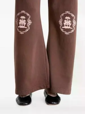 Palm Angels Lions Herald Graphic-print Track Pants