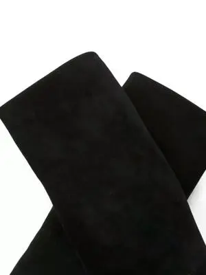 Karl Lagerfeld Suede Fold-down Boots