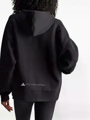 Adidas Logo-print Zip-up Hoodie