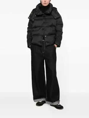 PSOPHIA Quilted Hooded Jacket - Black