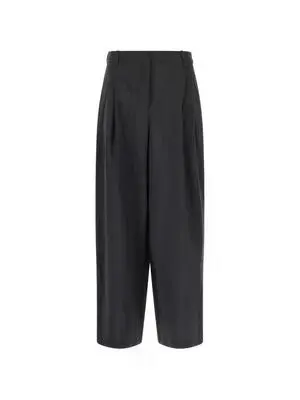 Max Mara Pleated Wide Leg Trousers