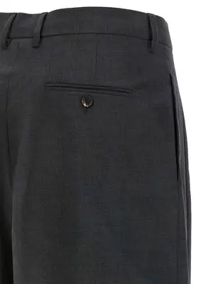 Max Mara Pleated Wide Leg Trousers