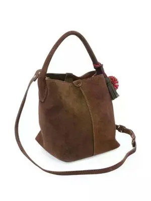 D.a.t.e. Suede Bucket Bag With Tassel Detail