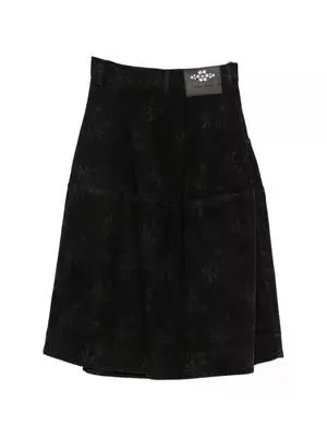Simone Rocha Bow-print Midi Skirt