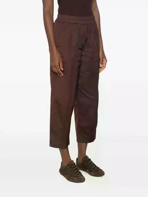 PSOPHIA Elasticated-waistband Cropped Trousers