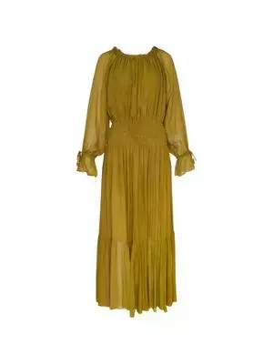 CLUB21 COLLECTION Bianca Smocked-waist Dress