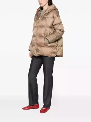Max Mara The Cube Hooded Puffer Jacket