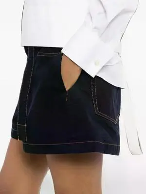 Sacai Contrast Stitch Shorts