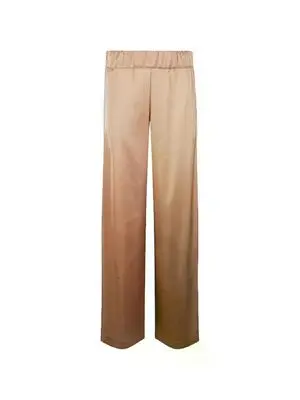 D.exterior Satin-effect Palazzo Pants - Neutrals