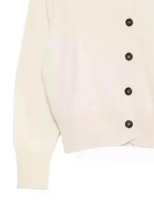 GRIFONI Knitted Crew Neck Cardigan