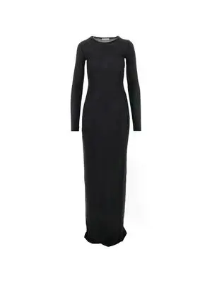 7 For All Mankind Long Sleeve Maxi Dress