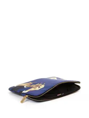 SELETTI Lipstick Print Laptop Case