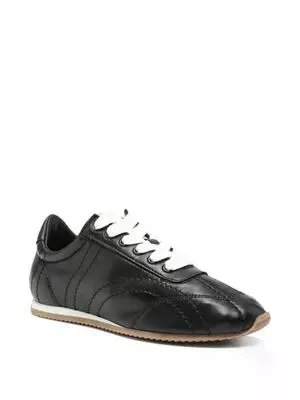 TOTEME Stitched Leather Sneakers