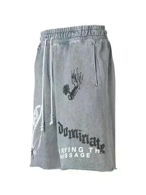 PALY Graphic-print Drawstring Shorts