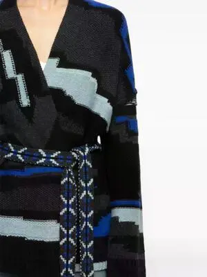 Zadig&Voltaire Aspen Wings Intarsia-knit Coat