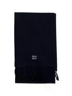 Miu Miu Cashmere Scarf - Blue
