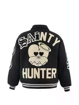 SAINT MXXXXXX Patch-detail Varsity Jacket