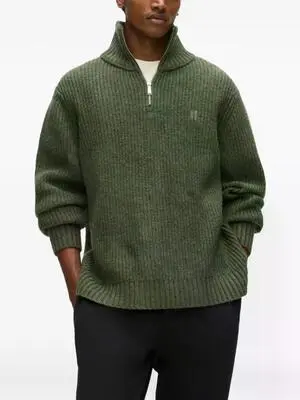 Karl Lagerfeld Half-zip Turtleneck Sweater