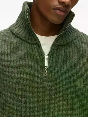 Karl Lagerfeld Half-zip Turtleneck Sweater