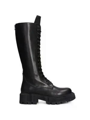 JULIE DEE Lace-up Chunky-sole Boots