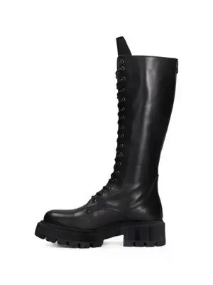JULIE DEE Lace-up Chunky-sole Boots