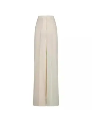 Blumarine Pleated Wide-leg Trousers