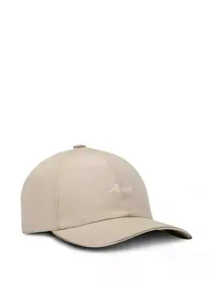 AURELIEN Logo-embroidered Technical Cap - Neutrals