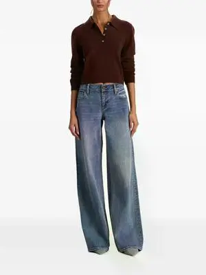 Alice + Olivia Trevor Cropped Sweater