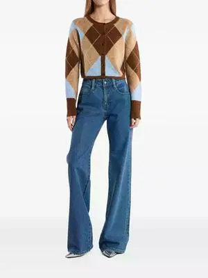 CHRISTY LYNN Goldie Argyle Cardigan