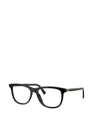 Miu Miu Logo-plaque Square-frame Glasses