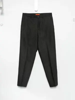 Barena Venezia Herringbone-weave Straight-leg Trousers
