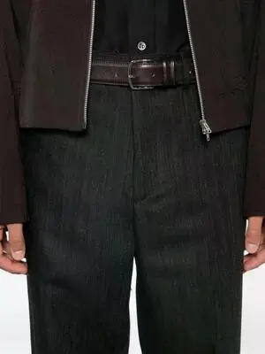 Barena Venezia Herringbone Weave Straight-leg Trousers