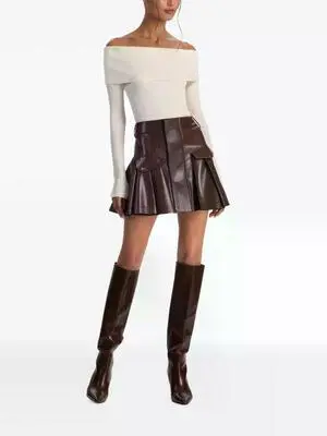 Alice + Olivia Trinity Ruffled Mini Skirt