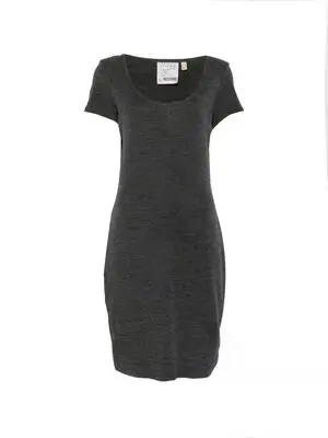 Moschino 2000s Scoop-neck Short-sleeve Mini Dress