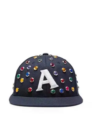ANTI SOCIAL SOCIAL CLUB Crystal Embellished Logo Cap