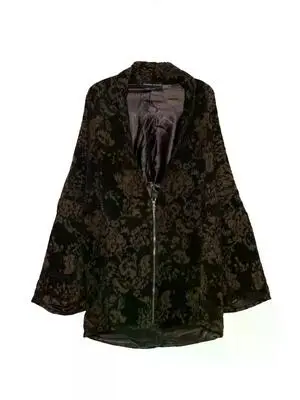 BARBARA BOLOGNA Barbara Bologna Floral Jacquard Coat
