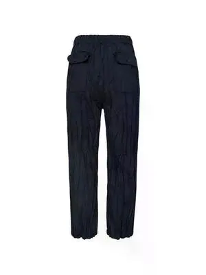 Comme Des Garçons Crinkled Drawstring Trousers