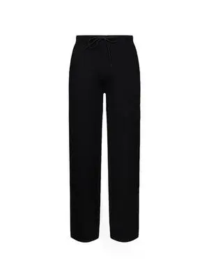 HEVO Drawstring-waist Knit Trousers