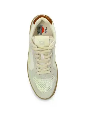 VEJA V-82 Leather Sneakers With Perforated Detailing