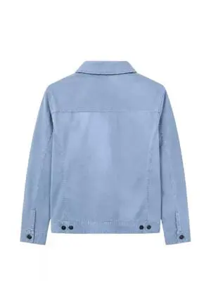 BLAUER. Logo Patch Zip-up Jacket