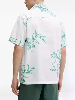 Oakley Hibiscus Breeze Floral-print Short-sleeve Shirt