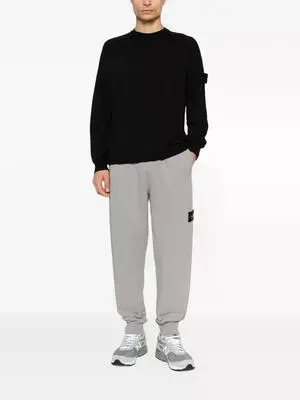 Stone Island Logo-patch Track Pants - Grey