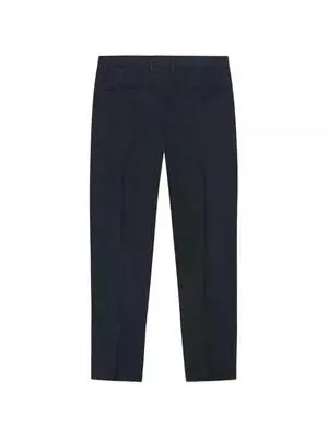LES DEUX Pressed-crease Slim-fit Trousers - Blue