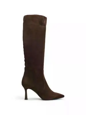 THE SELLER Pointed-toe Knee-high Boots - Brown