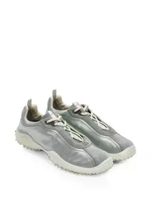 Miu Miu Bubble Technical Fabric And Suede Sneakers