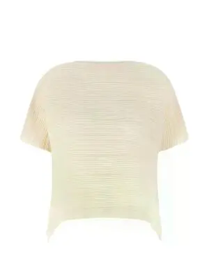 Issey Miyake Paper Bounce Ribbed T-shirt