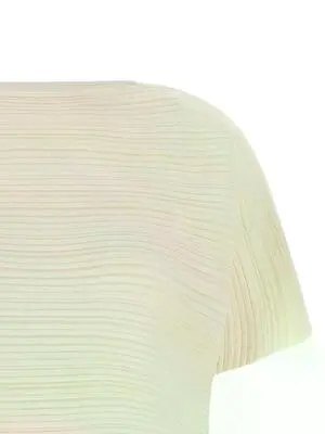 Issey Miyake Paper Bounce Ribbed T-shirt