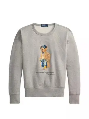 Polo Ralph Lauren Polo Bear Graphic-print Sweater - Grey