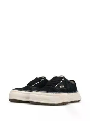 Mihara Yasuhiro Baker 26 Og Sole Glittery Suede Low-top Sneakers