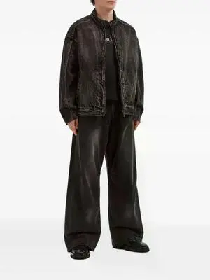 Izzue Acid-wash Denim Jacket